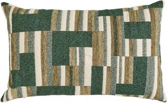 Atmosphera Atmosphera - Coussin Calix Vert Kaki 50x30cm