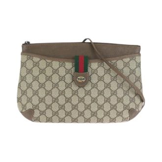 Gucci Sac bandouli&egrave;re GG Supreme doccasion - Femme - Pre-owned - Beige - Taille: ONE Size