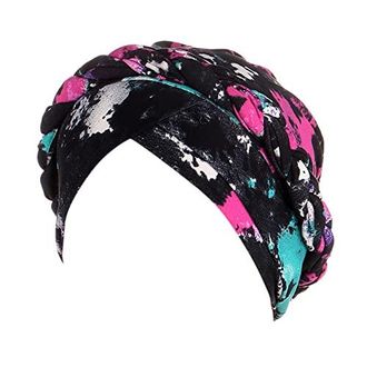 Generic Casquette imprim&eacute;e ethnique turban turban tresse casquette couvre-chef bandeau bandeau sportif pour homme, multicolore, Taille unique