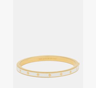 Kate Spade New York Spot The Spade Armreif Mit Scharnierverschluss Aus Emaille