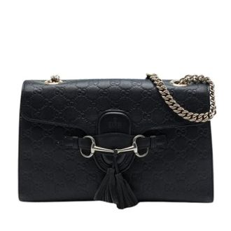 Gucci Pre-owned Emily Schultertasche - - Pre-owned - Damen - Schwarzk - ONE SIZE