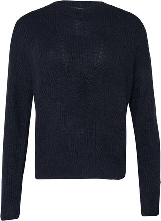 QS by s.Oliver Damen 2158644 Pullover in melierter Optik, 5872, Medium