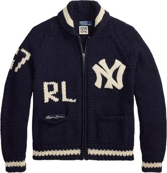 Polo Ralph Lauren Sweater-full Zip ny Yankees 710b14472001