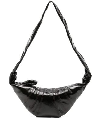 Christophe Lemaire sac Croissant m&eacute;dium - Noir