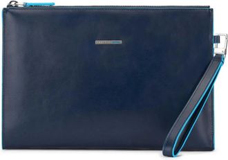 Piquadro Homme, Sacs, Bleu, Taille: ONE Size Pochette homme mince pour iPadmini
