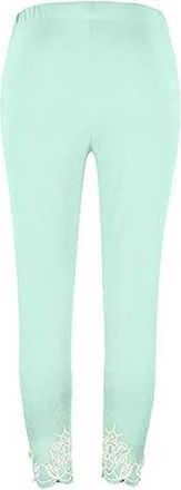 Generic Legging de sport 2026 pour femme, taille mi-&eacute;lastique, pour entra&icirc;nement, yoga, fitness, sport, vert menthe, 3XL