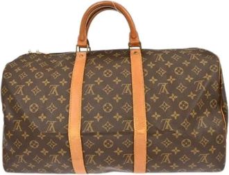 Louis Vuitton unisex, Pre-owned, Brun, Taille: ONE Size Sac Keepall Pre-owned