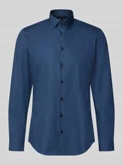 Jake*s Slim Fit Business-Hemd mit Kentkragen