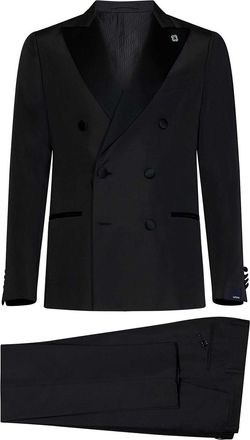 Lardini Eleganter Anzug - Schwarz