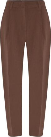 Bruuns Bazaar Femme, Pantalons, Brun, Taille: 42 FR Cindysus Dagny Pantalons