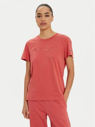 Champion T-Shirt 117650 Rot Slim Fit