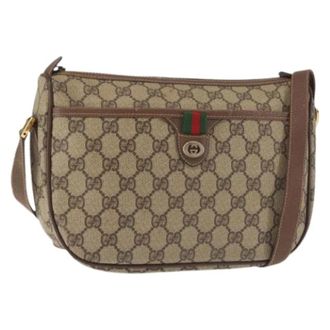 Gucci Sac bandouli&egrave;re vintage Pre-owned - Femme - Pre-owned - Beige - Taille: ONE Size