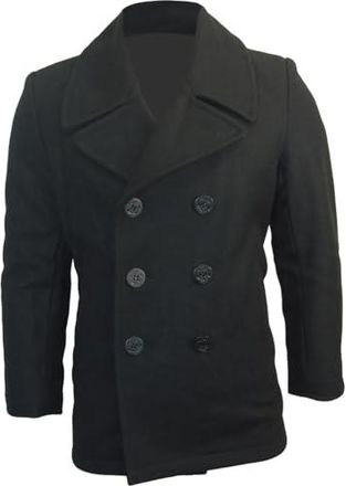 Mil-Tec Us Peacoat,Noir,XXL