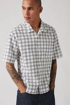 Levi's Short Sleeve Townes Boxy Shirt - Herren - Weiß / Weiß