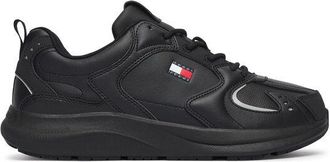 Tommy Jeans Sneakers Tommy Jeans Lth Runner EM0EM01776 Schwarz