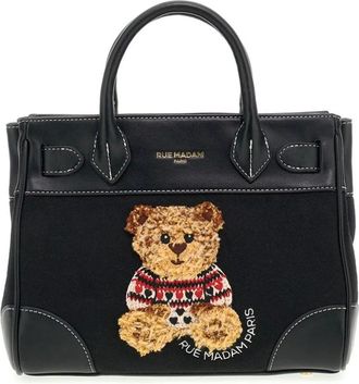 Rue Madam Marvin Love Mini Tote - Femme - Sacs - Noir - Taille: ONE Size