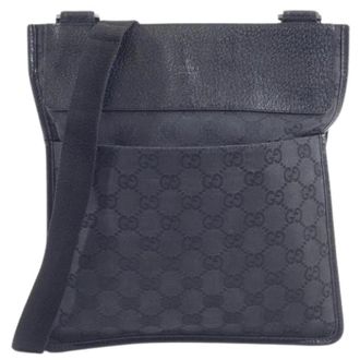 Gucci Pre-owned GG Canvas Schultertasche - - Pre-owned - Damen - Schwarzk - ONE SIZE