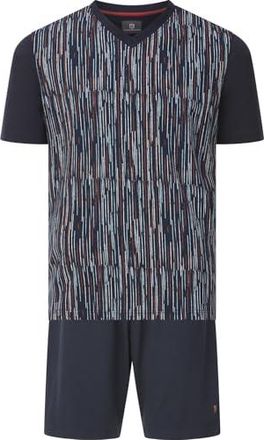 Jan Vanderstorm Runeberg Pyjama court pour homme, bleu fonc&eacute;, 5XL