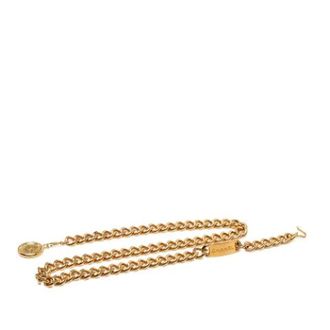 Chanel Ceinture Vintage M&eacute;tal Pr&eacute;-poss&eacute;d&eacute;e - Femme - Pre-owned - Jaune - Taille: ONE Size