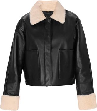 Faina Jacke Frauen Schwarz