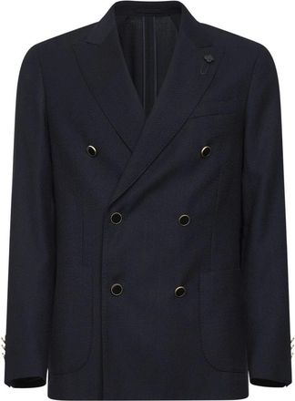 Lardini Homme, Vestes, Bleu, Taille: 2XL Lardini Vestes Blue
