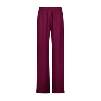 Casablanca Gerade geschnittene Hose - - Trousers - Damen - Rot - S