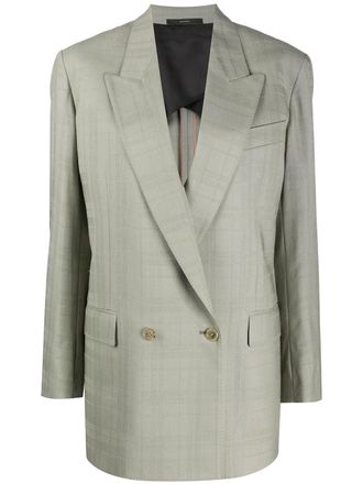 Paul Smith Doppelreihiger Blazer - Gr&uuml;n