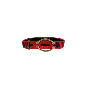 Borbonese Femme, Accessoires, Multicolore, Taille: ONE Size Ceinture &eacute;l&eacute;gante en cuir avec boucle classique