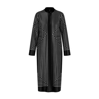 Marc Cain Femme, Robes, Noir, Taille: 42 FR Robes midi
