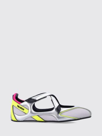 The Attico Chaussures Plates Femme couleur Argent