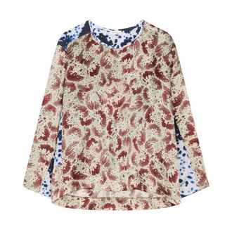 Dries Van Noten Femme, Blouses et Chemises, Rouge, Taille: 42 FR Caias Blouse