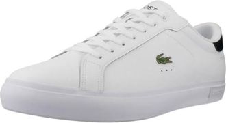 Lacoste POWERCOURT Baskets Plates Homme