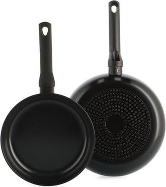 BK Enjoy Keramik-Antihaft-Pfannenset, 2-teilig, &Oslash; 24/28 cm, PFAS-frei, Induktionspfanne, Ofenfest bis 160 &deg;C, Sp&uuml;lmaschinenfest, Schnelle Erhitzung, Cool