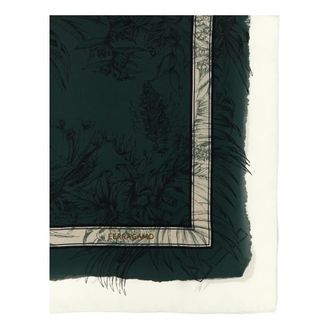 Ferragamo Femme, Accessoires, Multicolore, Taille: ONE Size Gravure Print Scarf