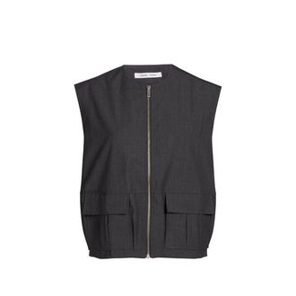 Samsøe & Samsøe Veste sans manches à col rond