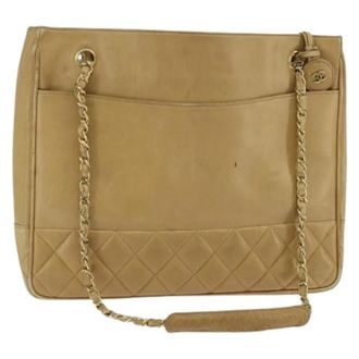 Chanel Pre-owned Vintage Schultertasche - - Pre-owned - Damen - Beige - ONE SIZE