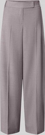 Windsor Wide Fit Hose aus reiner Schurwolle mit B&uuml;gelfalten