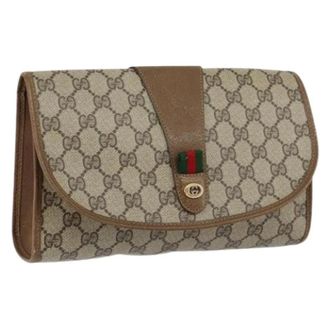 Gucci Pre-owned Vintage Plastik Clutch - - Pre-owned - Damen - Beige - ONE SIZE