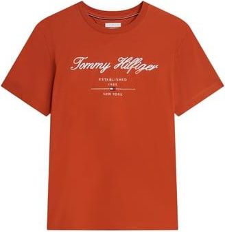 Tommy Hilfiger T-shirt manches courtes logo brod&eacute;