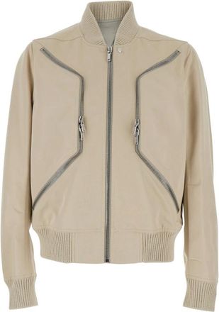 Rick Owens Homme, Vestes, Beige, Taille: L Veste Bomber Heizer Flight