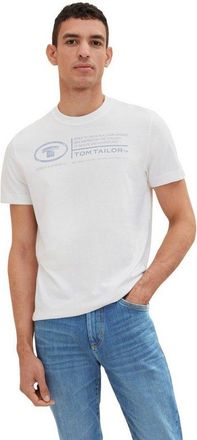 Tom Tailor Print-Shirt Tom Tailor Herren T-Shirt Frontprint