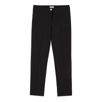Oltre Technische Stoffhose - - Trousers - Damen - Schwarzk - S