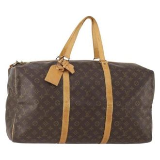 Louis Vuitton Sac week-end Pre-owned - Femme - Pre-owned - Brun - Taille: ONE Size