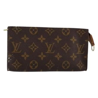 Louis Vuitton Pochette en Toile dOccasion - Femme - Pre-owned - Brun - Taille: ONE Size