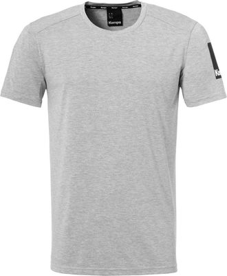 Kempa Status T-Shirt Grau Melange XL