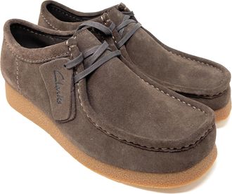 Clarks Herren Wallabeeevo, Dark Brown Suede, 42.5 EU