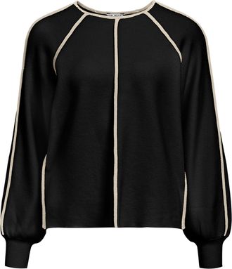 Object Objreynard Ls Lo Contrast Pullover Div