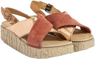 El Naturalista Femme N5972 Shinrin Sandale, Rose métallisé, 36 EU