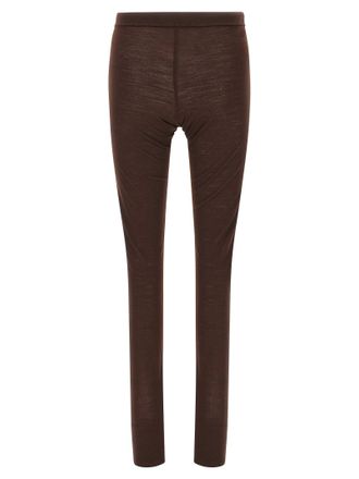 Jil Sander Leggings - Brown