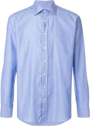 Etro Homme, Chemises, Bleu, Taille: XL Cotton Shirt